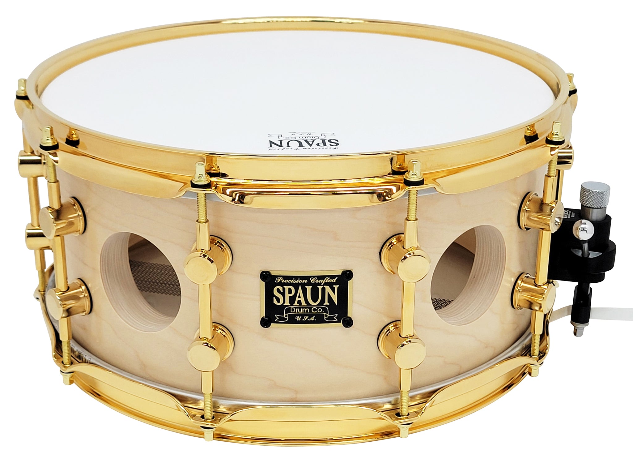 Maple Snare Drum 6.5x14 40ply-Blonde | Spaun Drums – SPAUN
